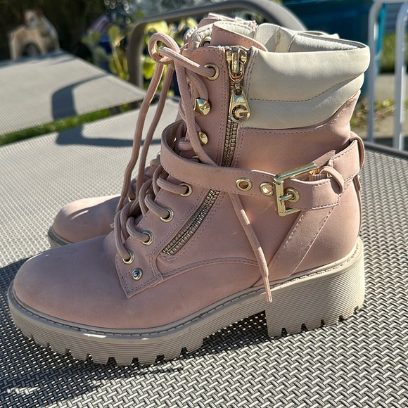 GBG Los Angeles | Shoes | Gbg Los Angeles By Guess Womens Pink Combat ...